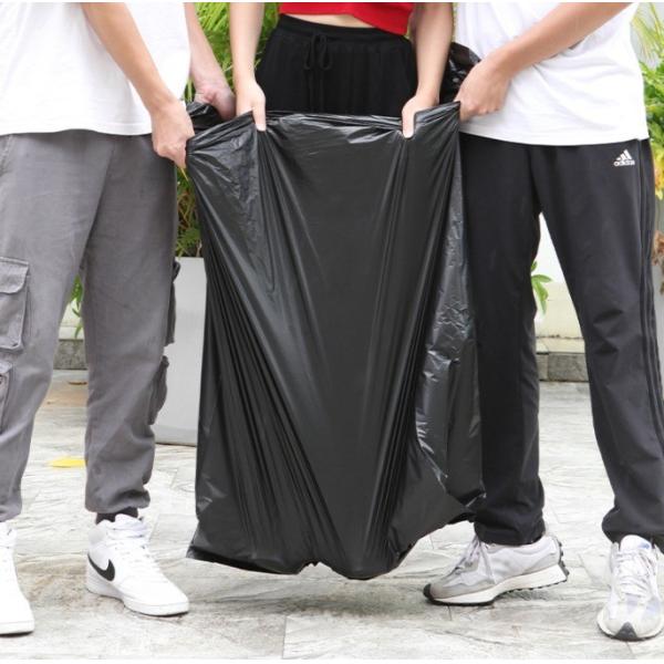 Quality Custom Order Black Thickened Large Garbage Bag for Catering Hotel Property for sale