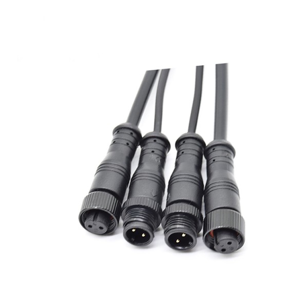 Quality Waterproof Plug M12 Factory OEM High Quality 2P 3P 4P 6P 7P Assembly Cable M12  Circular Automotive Connector for sale