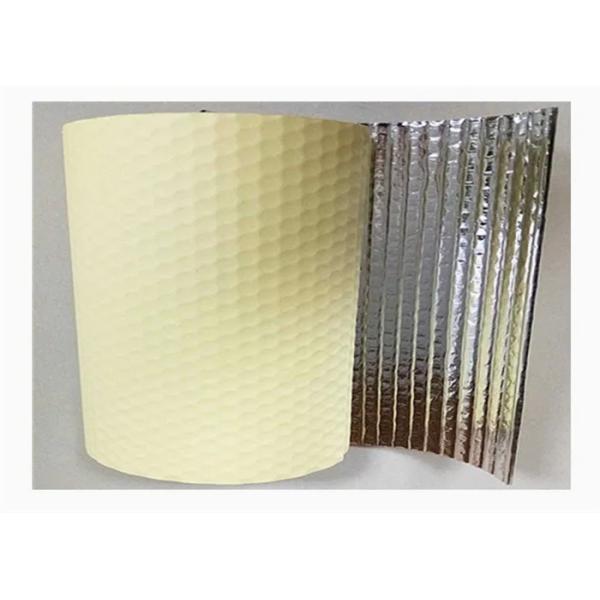 Quality Moisture Proof Sunblock Self Adhesive Foil Bubble Insulation Roll Waterproof for sale