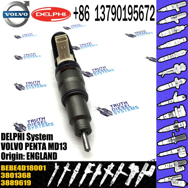 Quality Diesel Fuel Injector BEBE4D18001 BEBE4D27001 21379931 3889619 3801368 For VOL PENTA MD13 for sale