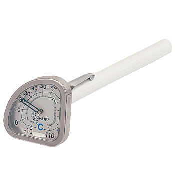 Quality Household Stainless Steel Wine Thermometer Silver Surface Easy To Read for sale