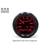 Quality Auto Meter Turbo Boost Gauge 7 Color Turbo Sensor Kit Alumimum Material for sale