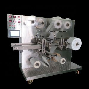 Quality Motor-Driven KR-QFT-A Island Wound Plaster Machine for 100x100mm Wound Dressing for sale