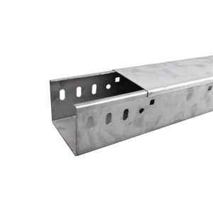 Quality Weatherproof Heavy Duty Steel Cable Tray With Galvanized Surface for sale