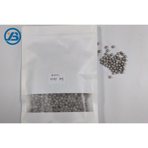 Quality OEM Pure Magnesium Pellets / Magnesium Balls 1.7g / Cm3 Density for sale