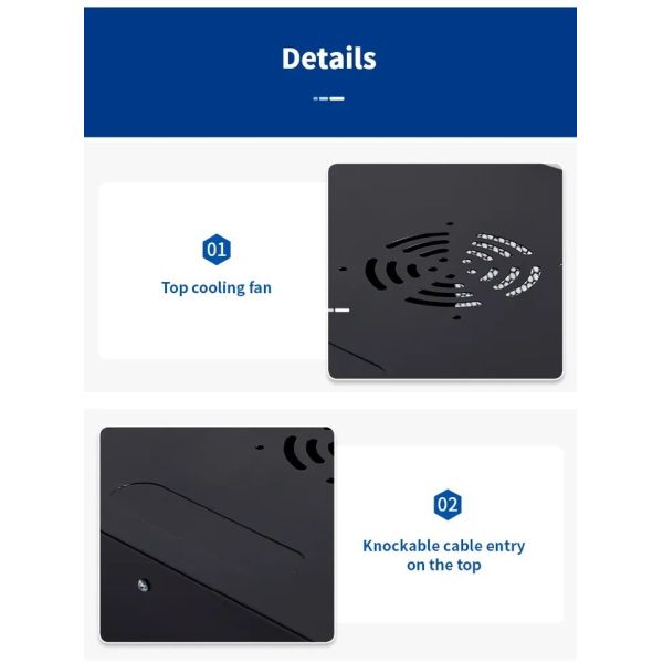 Quality IP20 Waterproof 19 Inch 15U WALL MOUNT Network Cabinet for Customized Requiremen for sale