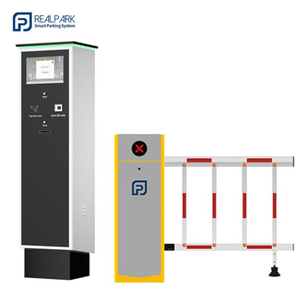 Quality Self-Service Parking Ticket Kiosk with QR Code and LCD for Parking Management for sale