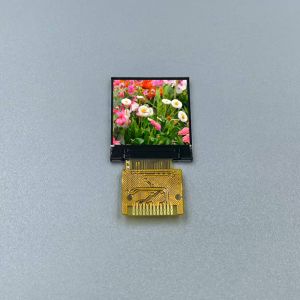 Quality 0.85 Inch TFT And Ips Display 128x128 TFT Lcd SPI 12 Pins Small Square Lcd for sale