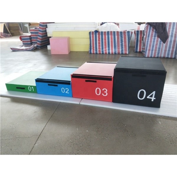 Quality Progressive Software Four-Level Modular Ladder Square Skip Box for Gymnastics for sale