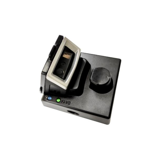 Quality Mini Finger Trigger Glove Barcode Scanner With Bluetooth Charging Cradle for sale