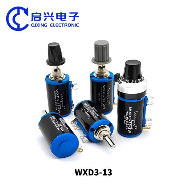 Quality WXD3 13 2W 10 turn wirewound potentiometer 4K7 10k for sale