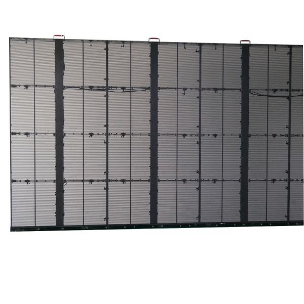 Quality Outdoor Large Advertising LED Grille Screen Waterproof Transparent for sale