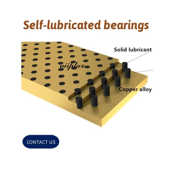 Quality Solid Bronze Self Lubricating Bearing | Graphite Slide Wear Plate for sale