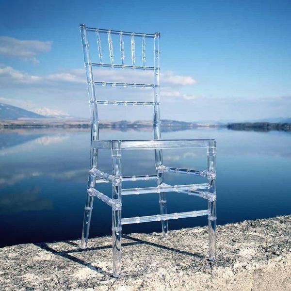 Quality Customizable Plastic Chair Mould for PC/PP CHIAVARI CHAIR mould for sale