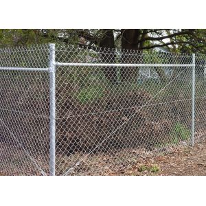 Quality Twist Edge 2.5mm Steel Chain Link Fencing With Hot Dipped Galvanized for sale