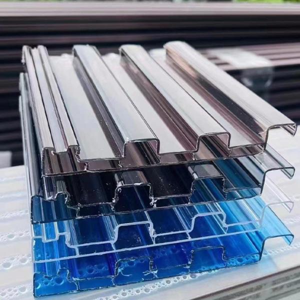 Quality Clear Corrugated Polycarbonate Sheet Polycarbonate Trapezoidal Roofing Sheet for sale