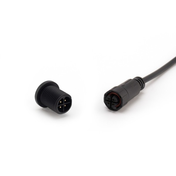 Quality Electrical Male Female Waterproof Plug Connector IP67 M16 Pvc 250V for sale