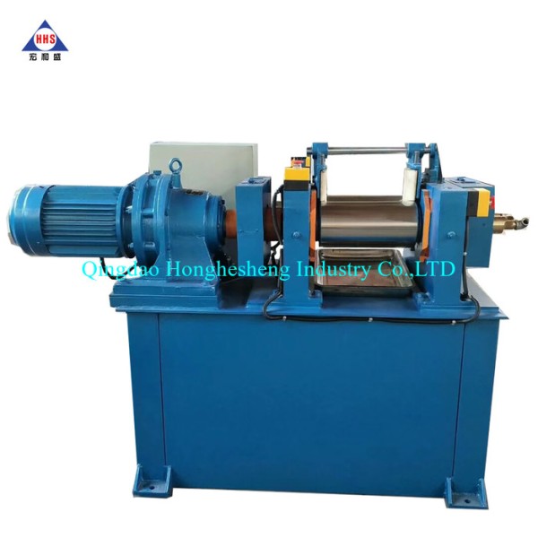 Quality Plastic Dispersion Open Mill Rubber Mixing Machine 6 Inch 19rpm 50HRC for sale