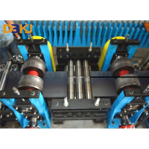 Quality 76mm Shaft Gearbox 5mm Post C Section Roll Forming Machine for sale