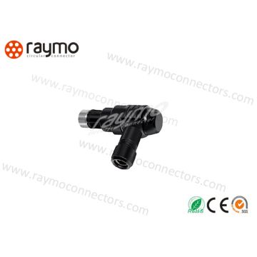 Quality IP68 4 Pin PPS PEEK Right Angle Connector Fischer WSO 102 A053 for sale