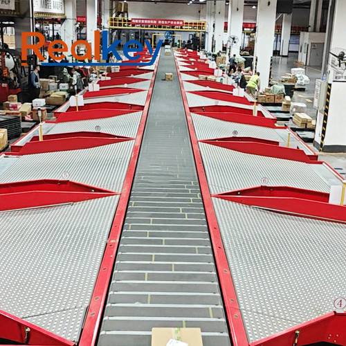 Quality Industry Smart Conveyor Sortation System Mail And Parcel Sorter 8000p/H for sale