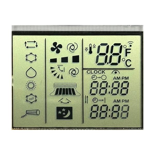 Quality 3.0 V Positive TN Transmissive Air Conditioner Remote Control Customizable LCD Panel for sale