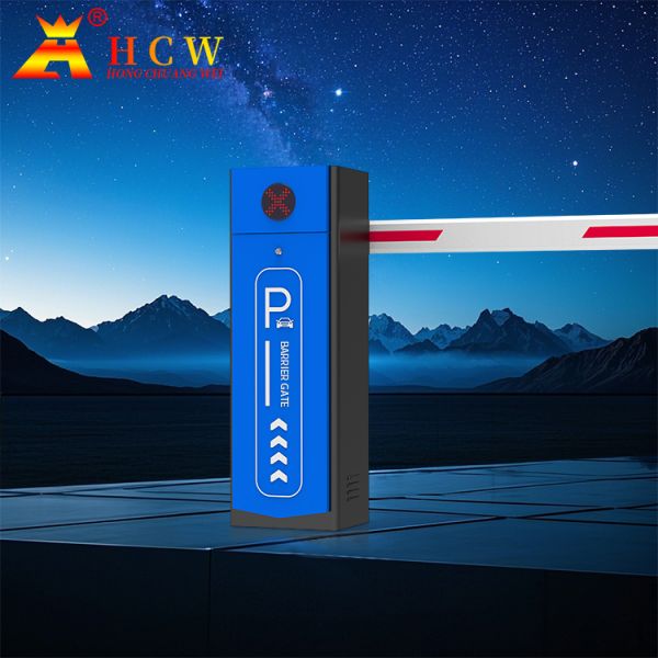 Quality HCW Automatic LED Boom Barrier Gate 3-6m Arms For Vehicle Parking Traffic Control for sale