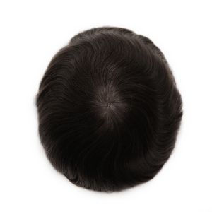 Quality Lace Base Human Hair Toupee Natural Hairline Lace Hair Replacement for sale