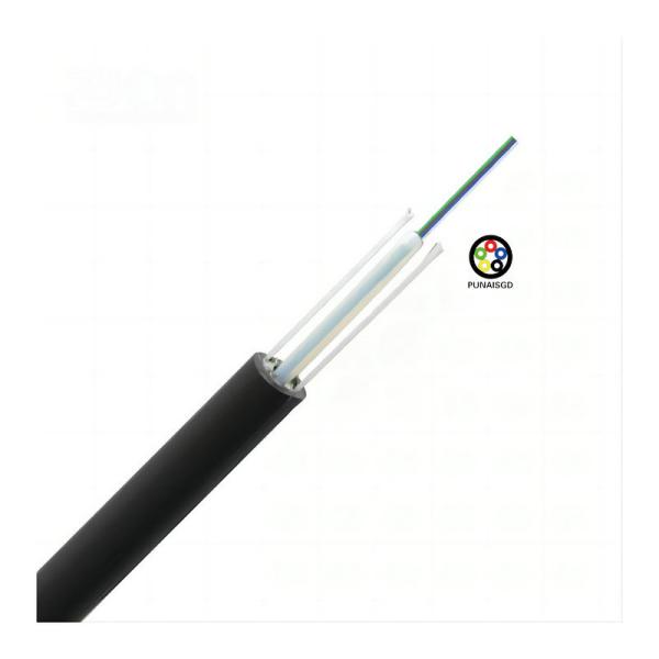 Quality Outdoor Fiber Optic Cable GYFXTY Fiber Optic Cable Aerial All Dielectric Uni - Tube 6 Core for sale