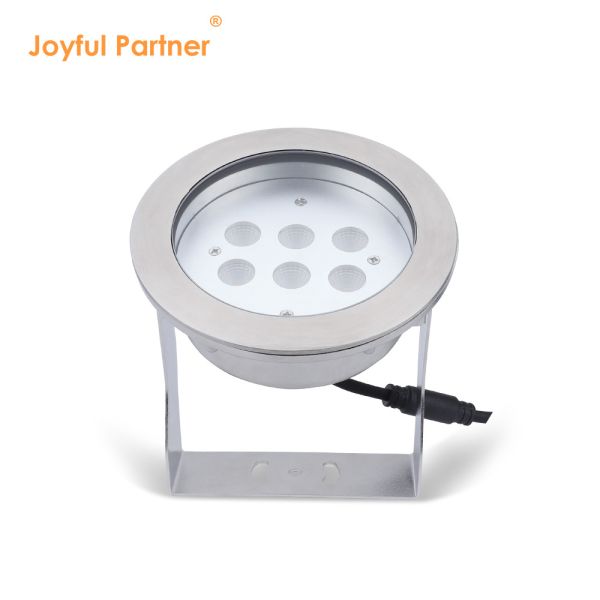 Quality Under Water Pond Light 6W 12W 316L Stainless Steel IP68 DIA140MM For Salty Water for sale
