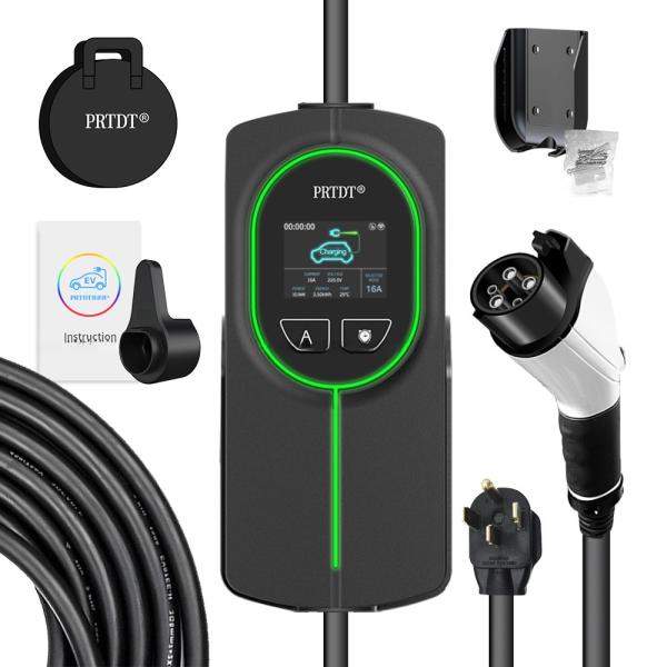 Quality Type 2 Connection 32A SAE J1772 Portable EV Charging Box with Undervoltage Protection for sale