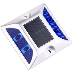 Quality Solar Charging Aluminum 800 Meters 115mm Blue Reflectors On Highway for sale