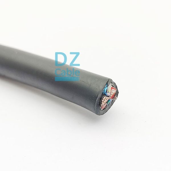Quality Custom Industrial Cable – Multicore + Multipair Shielded TPV Cable 4 Pairs + 2 for sale