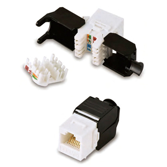 Quality Rj45 Female UTP Cat6 CAT5E Toolless Keystone Jack 750 Insertions for sale