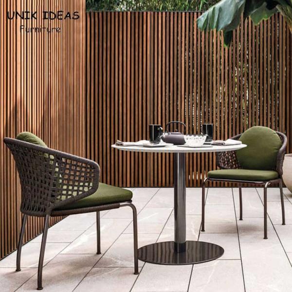Quality Modern Leisure Garden Furnitures Rope Outdoor Furniture Balcony Set 60x75cm for sale