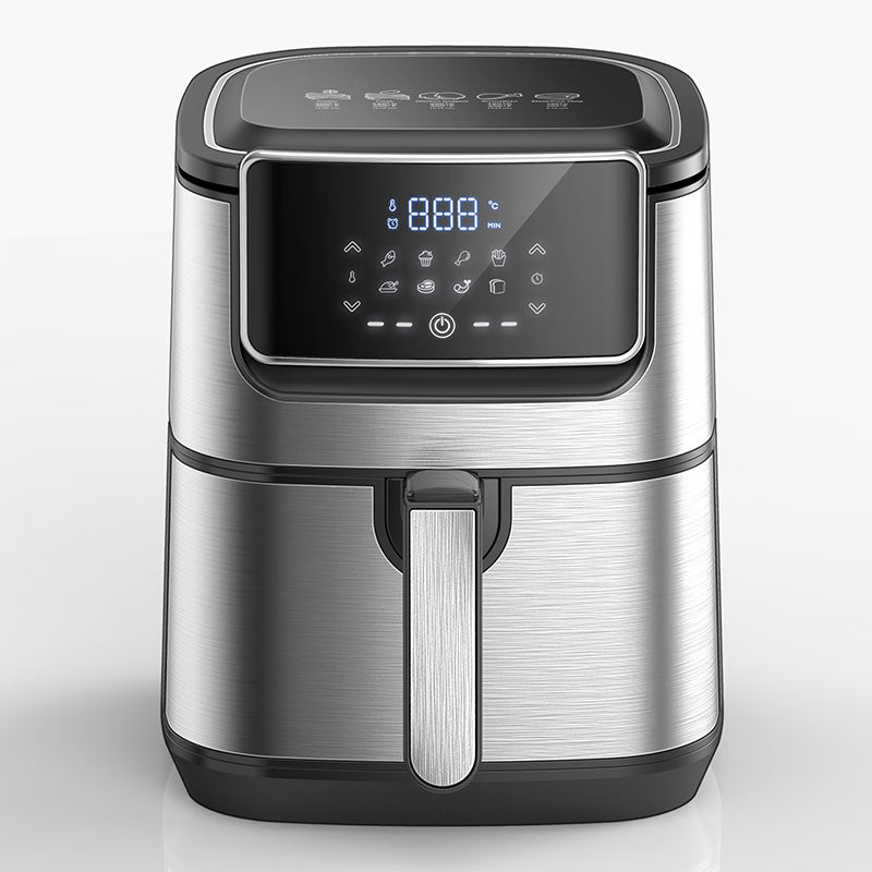 Quality Digital Dual Touch Screen Air Fryer Multi Functional Kitchen Appliance for sale