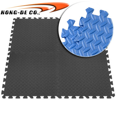 Quality Anti Slip 85kg/Cbm 6pk Interlocking Foam Mat 12pcs Borders for sale