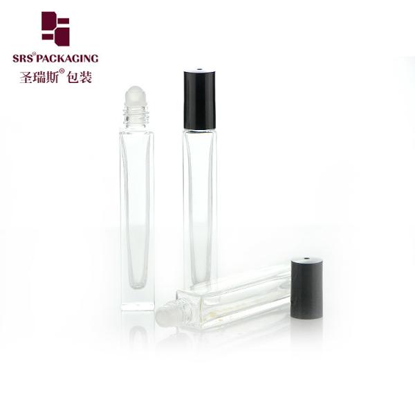 Quality GB2-10ml Glass Empty Perfume Roller Bottle No Leakage With Plastic Screw Cap for sale