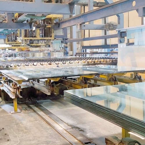Quality 1mm 60 Tons Clear Glass Sheet Glass Production line Sheet Glass Manufacturing for sale