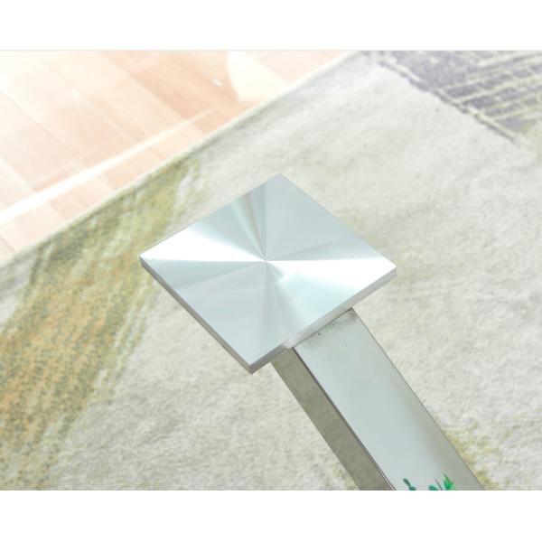 Quality Modern Elegantly Tempered Glass Square 50KGS 76cm Stylish Dining Table for sale