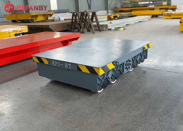 Quality 8 Tonne Steel Factory Railway Transfer Cart BEFANBY for sale