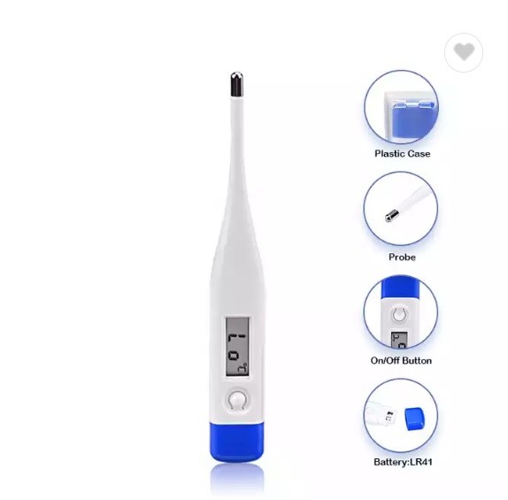 Quality Electronic Oral Digital Temperature Thermometer Oral Waterproof Thermometer for sale