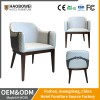 china Customizable Solid Wood Armrest Dining Chair for Hotel Furniture and Home Dining
