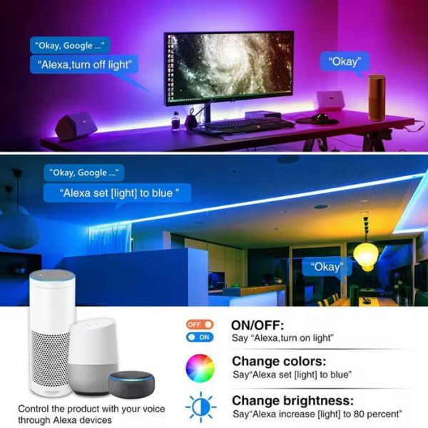 Quality Tuya Wifi Led Controller For Strip Light With Remote And App Control for sale