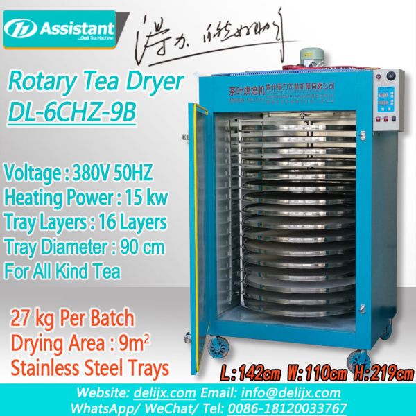 Quality DL-CHZ-9B Black Tea Dryer Machine and Tea Processing Equipment for Small-Scale for sale
