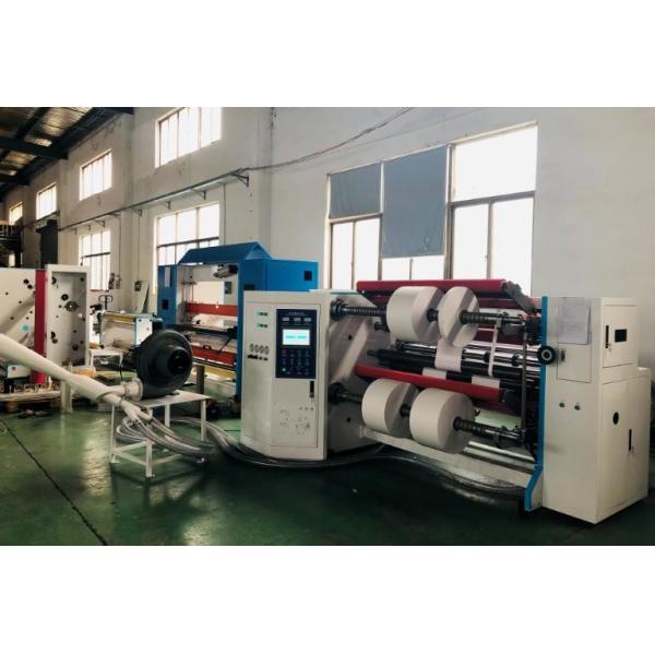 Quality Sticky Label Thermal Paper Slitter Rewinder 300m/min for sale