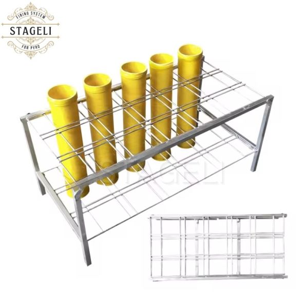 Quality Aluminum Rocket / Missile Firework Iron Racks Customizable for sale