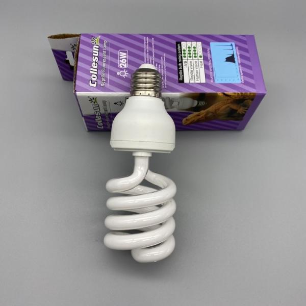 Quality 26 Watt CFL UVB Light Intense OEM UVA UVB Bulbs For Tortoises for sale