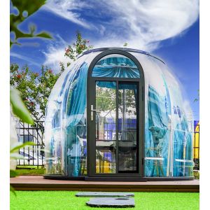 Quality New Design Hotel Polycarbonate Dome Tent Modular Transparent Bubble Dome House for sale