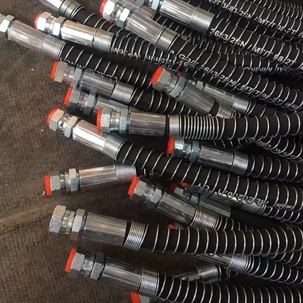 Quality Explained Backhoe Bulk Hydraulic Oil Hose Fittings For Pipe Bender for sale